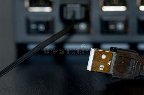 Multiple USB Hub Device Stock Photo Image Of Black