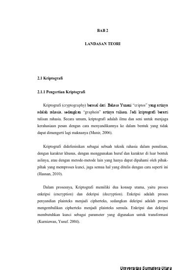 Implementasi Kombinasi Algoritma Rsa Dan Elgamal Dalam Pengamanan Data Pada File Dokumen