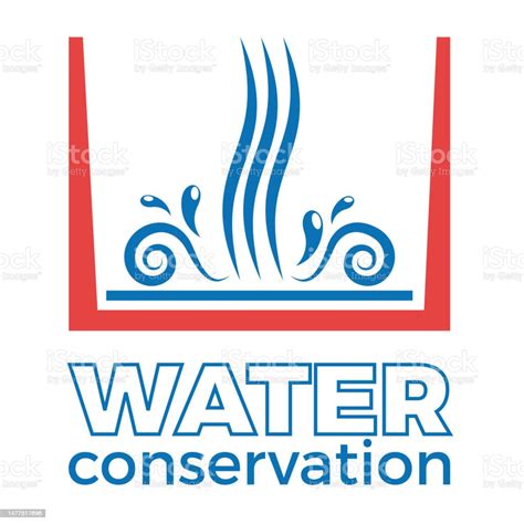 물이 탱크에 쏟아졌습니다 가뭄에 대비하여 물을 절약하고 보존하는 개념 물 부족과 위기 개념 벡터 기호입니다 0명에 대한 스톡