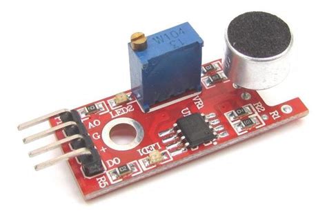 Módulo Sensor Som Ky038 Detector Sonoro Microfone Arduino Olist