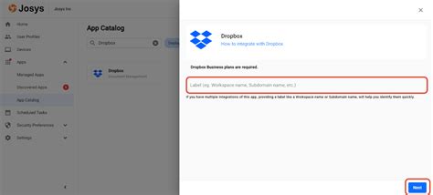 Dropbox Integration Help Center