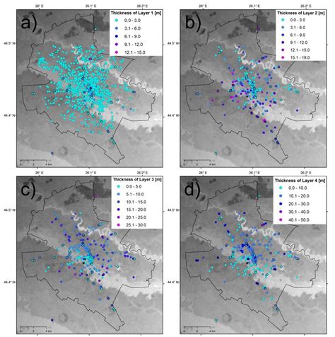 The Thickness Of Each Layer A Layer 1 B Layer 2c Layer 3 D Download Scientific