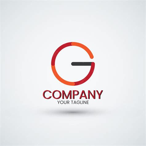 Modern Letter G Logo Icon Flat Illustration Vector Template Premium