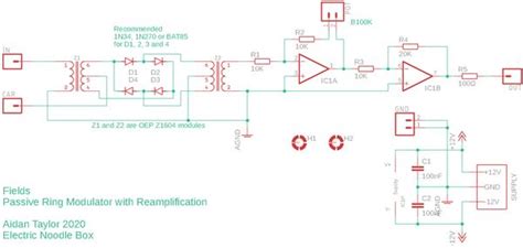 Ring Modulator Schematic