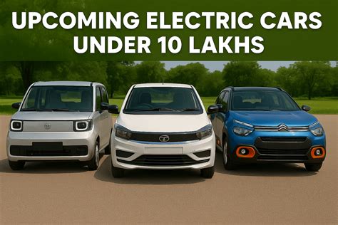 Indias Cheapest Evs Coming In Upcoming Electric Cars Under Lakhs