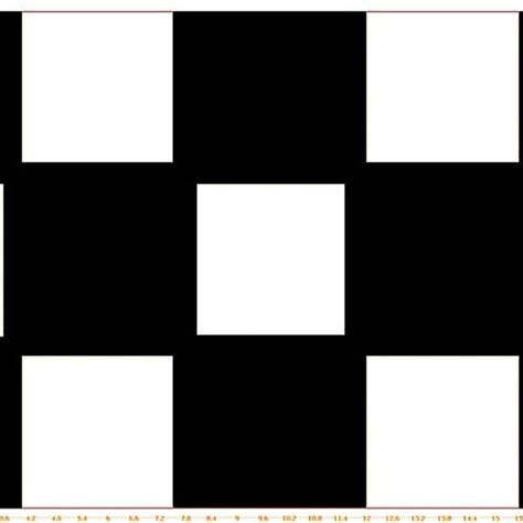 Model Of Chessboard Pixel Pattern For Simulations Download