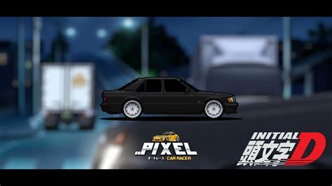 Salesman Natsukis Papas Mercedes Benz Build From Initial D Pixel