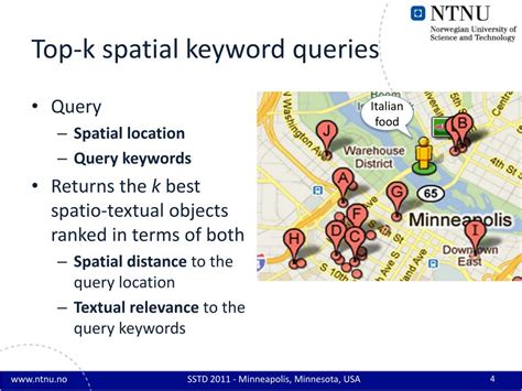 PPT Efficient Processing Of Top K Spatial Keyword Queries PowerPoint