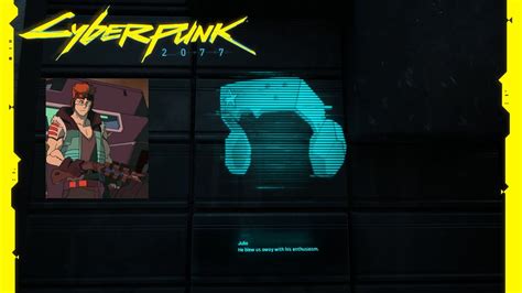Cyberpunk 2077 Edgerunners Easteregg Julio Cyberpunk 2077 Videos