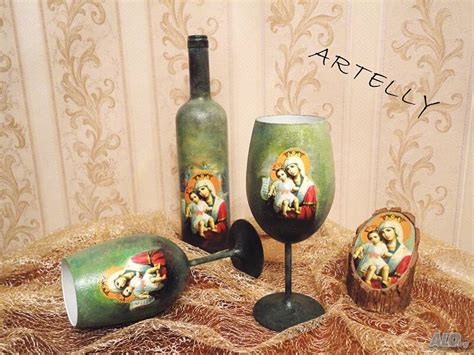 Икони върху дървени пънчета Сувенир Ръчно изработени Икони върху дървени пънчета Изра