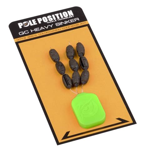 Pole Position Qc Heavy Sinker Zinc Nipro Hengelsport