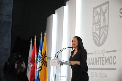 Сандра Куэвас готова вернуться на пост мэра Куаутемка после извинений перед полицейскими Infobae