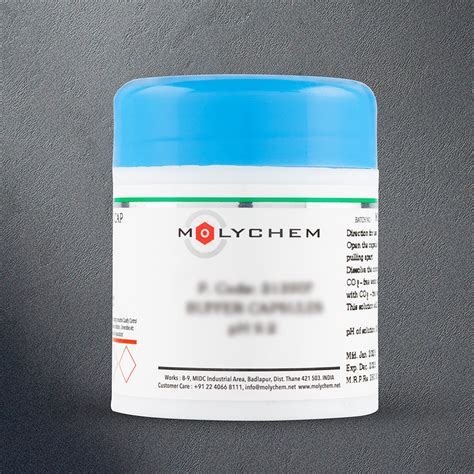 Buffer Capsules Ph 40 10cap Msds And Specifications Of Buffer