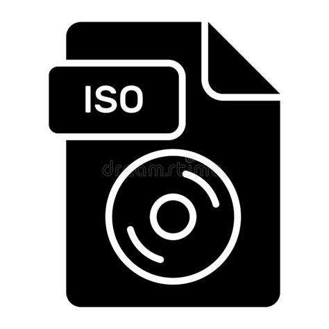 An Amazing Vector Icon Of Iso File Editable Design Stock Vector Illustration Of Vector Sheet