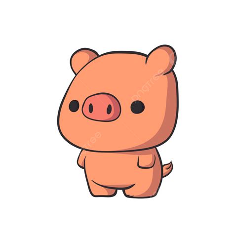 귀여운 돼지 서의 그림 돼지 돼지 그림 돼지 만화 Png 일러스트 및 Psd 이미지 무료 다운로드 Pngtree