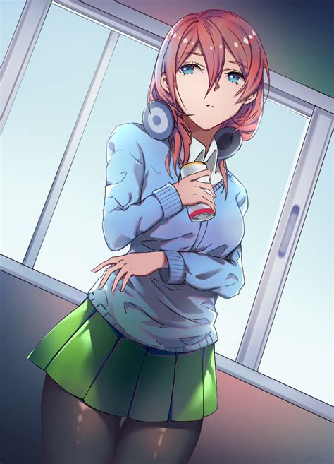 Nakano Miku Go Toubun No Hanayome Drawn By Yamiiv Danbooru