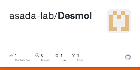GitHub - asada-lab/Desmol