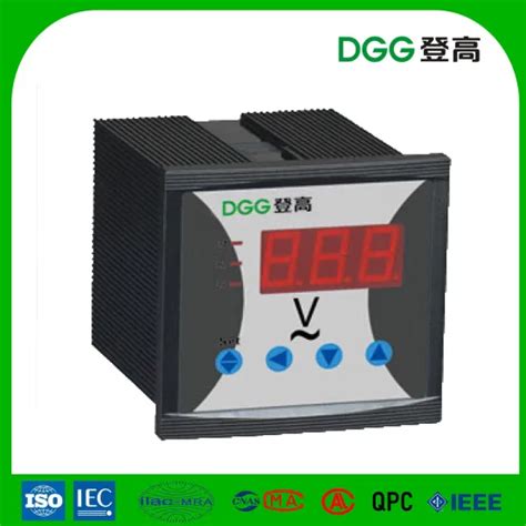 Electricity Nergy Digital Voltage Meter Current Meter Programmable Three Phase Voltage