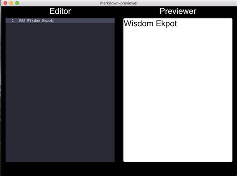 前端 傻瓜式教程：使用vue和electron构建markdown预览器 程序员张张 Segmentfault 思否