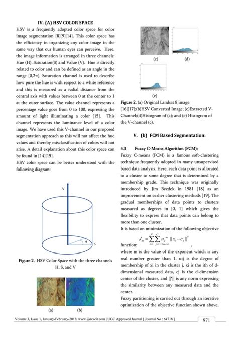 Multispectral Satellite Color Image Segmentation Using Fuzzy Based Innovative Approach Pdf