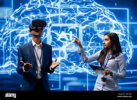 Technicians Use Vr Smart Goggles And Ai Neural Networks To Solve