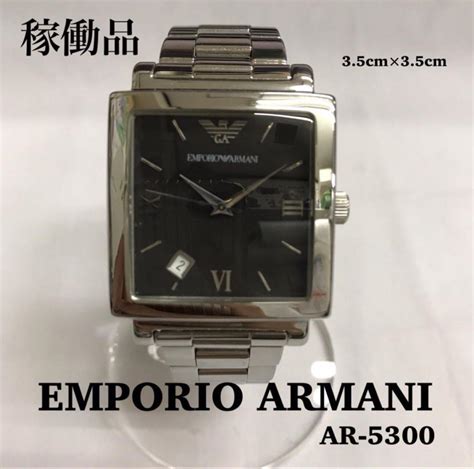 【稼働品】emporioarmani エンポリオアルマーニ 腕時計 メルカリ