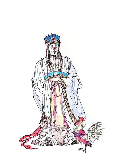 《西游记》二十八星宿西方白虎之昴日鸡萧石无语 站酷zcool