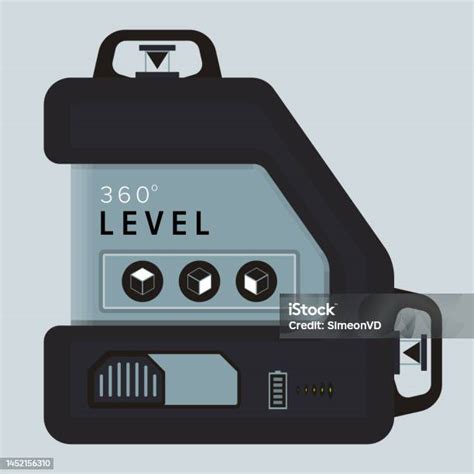 레이저 건물 수준 엔지니어링 측정 장비 건축업자를위한 최신 장치 3차원 형태에 대한 스톡 벡터 아트 및 기타 이미지 3차원 형태 건설 산업 공학 Istock