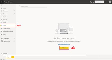 How To Create And Publish Power BI App Power BI Service