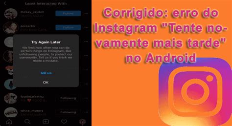 7 Maneiras De Corrigir Instagram “tente Novamente Mais Tarde”
