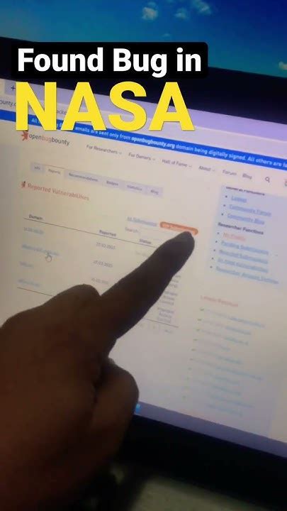 Found Bug In Nasa 😳 Nasa Bugbounty Bughunting Cybersecurity Ethicalhacking Youtube