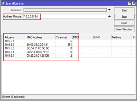 IP Scan Con Mikrotik Mikrotik Labs