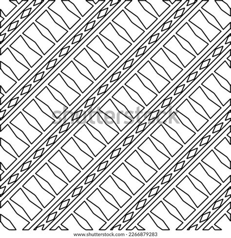 Diagonal Patternmonochrome Ornamental Texture Smooth Linear Stock Vector Royalty Free