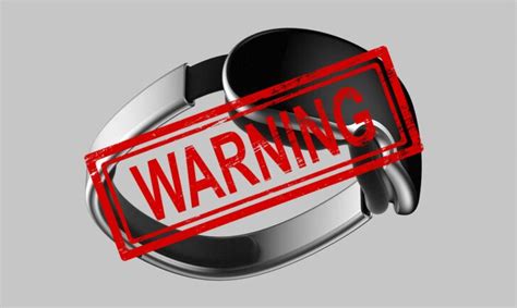 Apple To Issue Health Warnings To AR Headset Users And There Are Quite