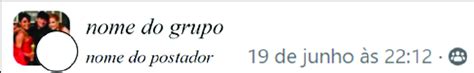 Interface 1 Em Postagens De Grupos Fonte Elaboração Própria