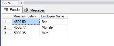 SQL HAVING Clause