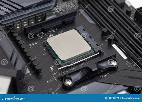 Motherboard CPU Socket Stock Image CartoonDealer Com 49653223