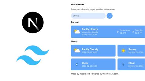 i built an open source nextjs weather app youtube