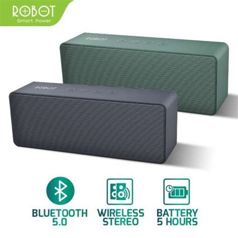 Promo Speaker Bluetooth Speker Wirelesssuper Bass Mini Stereo Original Robot Diskon 23 Di