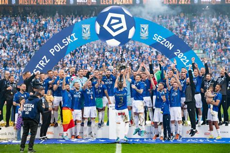 Football Lech Poznań Crowned Polish Champions As Season Ends English