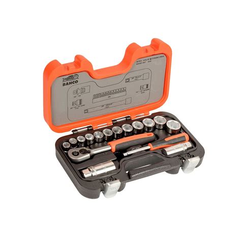 Bahco Socket And Bit Set 34 Piece Leekes