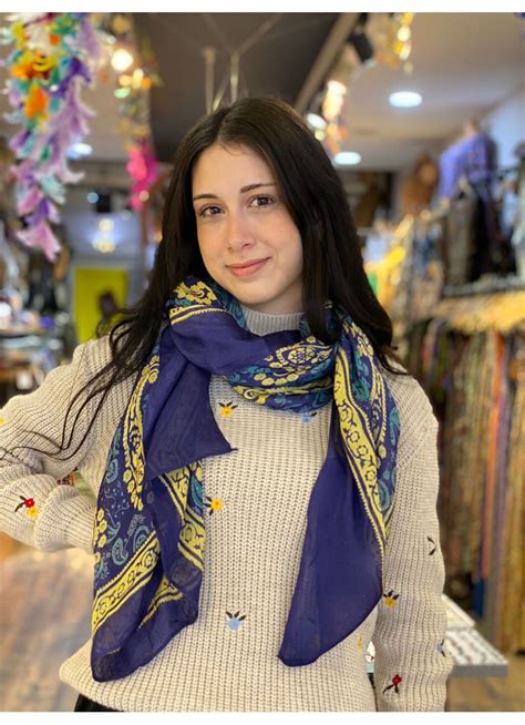 İpek Şal Küba Etnik