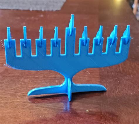 Free 3d File Menorah Kit Card 🕎 ・object To Download And To 3d Print・cults
