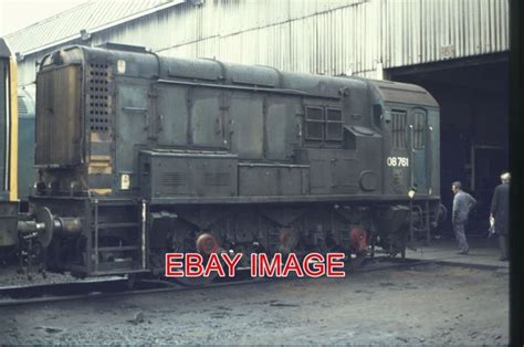 Original 35mm Slide Class 08 Shunter No 08761 At Eastfields 677 £400
