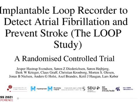 Implantable Loop Recorder To Detect Atrial Fibrillation And Prevent
