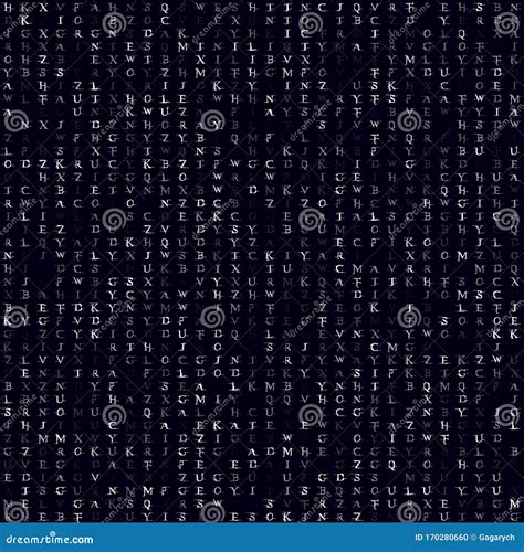 Tech Pattern Stock Vector Illustration Of Number Modern 170280660