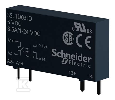 Solid State Relay Ssr 24vdc 35a 24vdc Ssl1d03bd Onninen Wholesale