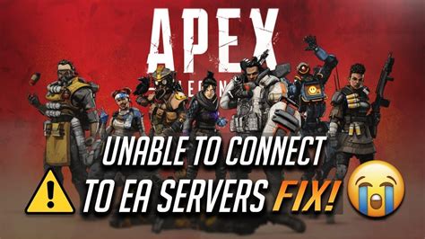 Fixed Apex Legends Errors Crashing Server Disconnected Issues Low FPS More