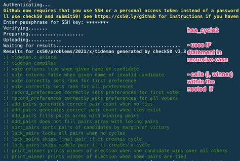 Tideman Cycle Checking Help With Recursion Rcs50