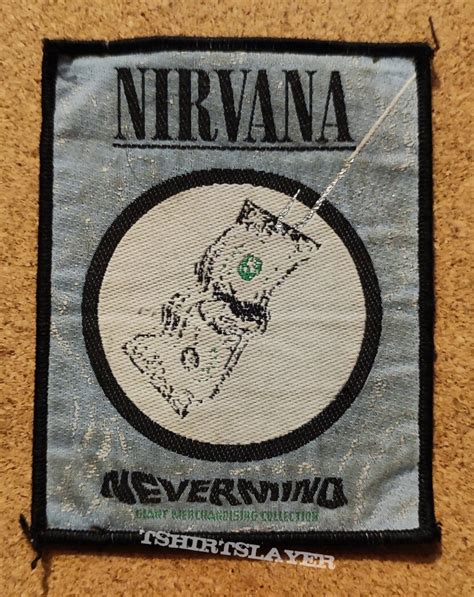 Nirvana Nirvana Patch Nevermind Patch Nunslayers Tshirtslayer